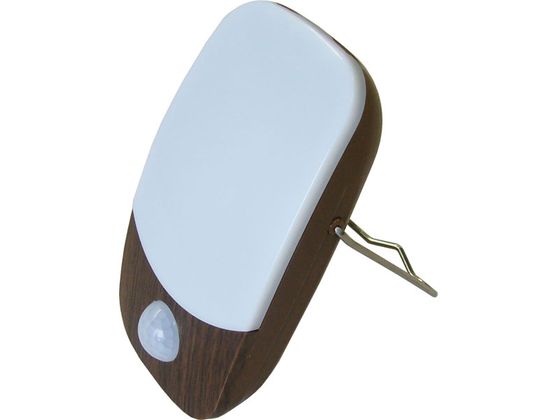 【商品説明】どこでも使えるLEDセンサーライト。※LEDの交換はできません。電池電圧により明るさが変化します。※センサーの感度調整はできません。※電池は別売です。【仕様】●サイズ：幅6×奥行3．1×高さ11cm●重さ：78．5g●材質：AB...