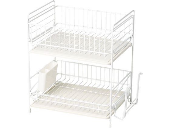 【商品説明】●珪藻土トレーでサラッと速乾。●珪藻土は、無数の微細な穴が開いているので水分を吸収し、水蒸気として放出します。これにより表面はいつもサラサラの状態で毎日快適に使えます。【仕様】●製品サイズ：幅350×奥行280×高さ400mm●...