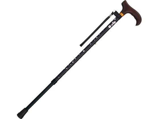 【仕様】●サイズ：長さ66．5〜89cm（10段階：2．5cm）、グリップ長さ／12．5cm、ゴムチップ底径／約3cm●パイプ径：上部／1．9cm、下部／1．6cm●重さ：240g●材質：本体／アルミ、グリップ／木製（楓材）●適応ゴムチップ...