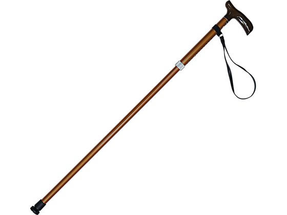 【仕様】●サイズ：長さ77〜87cm（21段階：0．5cm）、グリップ長さ／11cm、ゴムチップ底径／約3．0cm●パイプ径：上部／2．2cm、下部／1．8cm●重さ：約220g●材質：本体／マグネシウム合金、グリップ／ABS樹脂、石突ゴム...