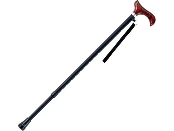 【仕様】●サイズ：長さ67．5〜90cm（10段階：2．5cm）、グリップ長さ／12cm、ゴムチップ底径／3．0cm●パイプ径：上部／1．9cm、下部／1．6cm●重さ：275g●材質：本体／アルミ、グリップ／木製●適応ゴムチップ内径：16...