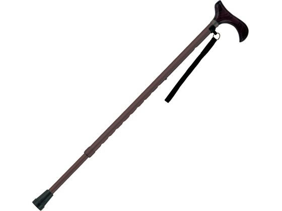 【仕様】●サイズ：長さ67．5〜90cm（10段階：2．5cm）、グリップ長さ／12cm、ゴムチップ底径／3．0cm●パイプ径：上部／1．9cm、下部／1．6cm●重さ：275g●材質：本体／アルミ、グリップ／木製●適応ゴムチップ内径：16...