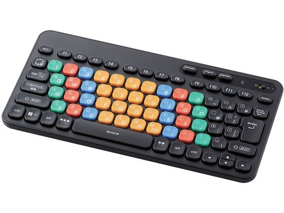 【商品説明】正しいキー入力が楽しく覚えられる、パソコン学習用キーボード“KEY　PALETTO（キーパレット）”。実際に入力される文字と同じ印字デザインで、アルファベットに不慣れな子どもたちの混乱を防ぎます。本製品は、プログラミング言語の開...