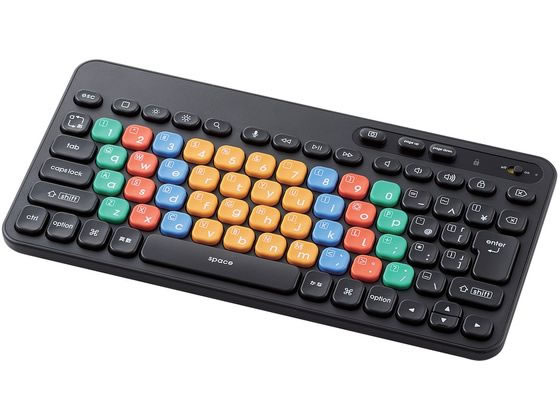 【商品説明】正しいキー入力が楽しく覚えられる、パソコン学習用キーボード“KEY　PALETTO（キーパレット）”。実際に入力される文字と同じ印字デザインで、アルファベットに不慣れな子どもたちの混乱を防ぎます。本製品は、プログラミング言語の開...