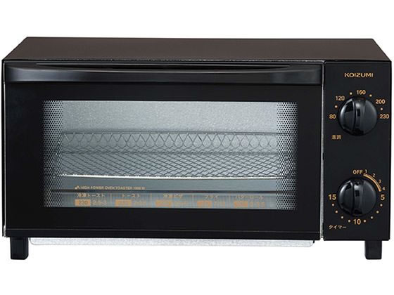 【商品説明】●ハイパワー1000W●温度調節機能タイプ●トースト2枚焼き●15分タイマー●トレー付き【仕様】●本体サイズ：約360（W）×236（D）×194（H）mm●庫内サイズ：約265（W）×170（D）×162（H）mm●質量：約2...