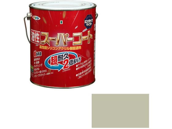 【商品説明】●シリコンアクリル樹脂のシリコン架橋システム及び紫外線劣化防止剤（HALS）の相乗効果により、汚れにくく、耐久性が格段に優れた高性能塗料です。●モルタルやコンクリート壁などアルカリ面にも塗装できます。●白系塗料には自動車用にも使...