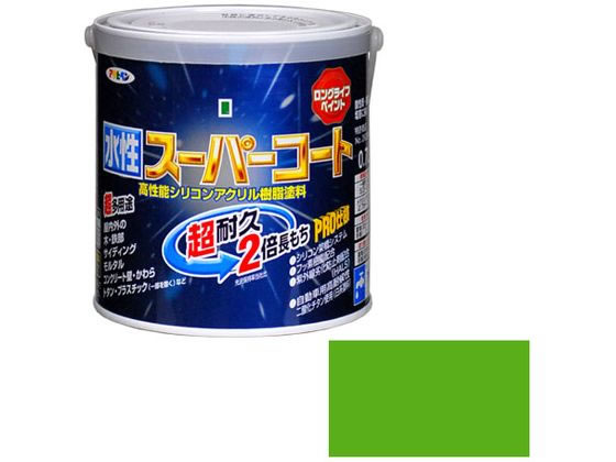 【商品説明】●特殊フッ素樹脂、シリコン架橋システム及び紫外線劣化防止剤（HALS）の相乗効果により、汚れにくく、耐久性が格段に優れた高性能塗料です。●白系塗料には自動車用塗料にも使用されている高耐候性二酸化チタンを使用しています。　●酸性雨...