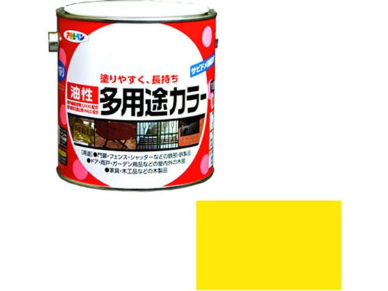 【商品説明】●紫外線吸収剤（UVA）、紫外線劣化防止剤（HALS）配合により耐久性に優れた塗料。●サビドメ剤の配合により、サビの発生を防ぐ。●タレにくいので大変塗り易く、きれいに仕上がる。●1回塗りで酸性雨・塩害・排気ガスに強い。【仕様】●...