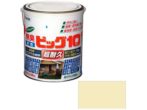 【商品説明】●特殊フッ素樹脂、反応硬化型シリコン変性アクリル樹脂、紫外線劣化防止剤（HALS）の相乗効果により、汚れにくく、耐久性が格段にすぐれた高性能塗料です。●白系塗料には自動車用塗料にも使用されている高性能二酸化チタンを使用しています...