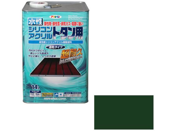 【商品説明】●シリコン架橋により強靭な塗膜を形成し、耐久性にも優れています。●紫外線劣化防止剤（HALS）の配合により、長期間美しい色とツヤを保ちます。●トタン板、カラートタンへの密着が強く防錆効果に優れています。●1回塗りで仕上がるので、...