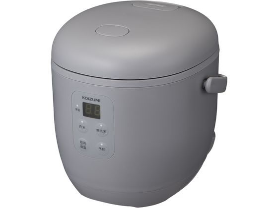 【商品説明】1合炊き（0．5〜1．5合対応）　約20分炊飯（1合炊飯時）　タイマー予約（1〜12時間）　無洗米モード搭載　使いやすいマグネットプラグ　シンプルで使いやすいタイマー機能【仕様】●本体サイズ：約幅175×奥行200×高さ190m...