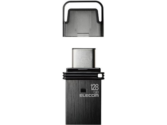 【商品説明】コンパクトな本体にUSB　Type−C（TM）コネクターとUSB−Aコネクターを搭載したUSBメモリです。　※USB　Type−C（TM）コネクターにはキャップが付いています。　Windows　パソコン、Mac、スマートフォン、...