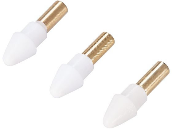 【商品説明】●充電式タッチペン（P−TPACSTAP05シリーズ）専用の交換ペン先です。●滑りがよくスムーズに書け、約1．2mmのペン先で細部まで書き込めるペン先です。●ペン先の接地点と実際に描画される位置とのズレを軽減しているので、狙った...