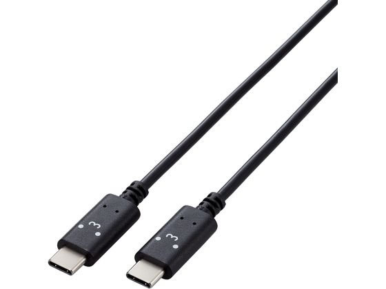 【商品説明】USB Type−C(TM)ポートを搭載しているパソコンおよび充電器、モバイルバッテリーなどに、USB Type−Cポートを搭載しているスマートフォンやタブレットを接続し、充電やデータ転送ができるUSB2．0ケーブルです。エレコ...