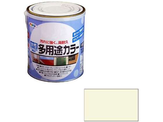 【商品説明】汚れにくく、耐久性が優れた高性能塗料です。強力防カビ剤を配合していますので、長期間カビの発生を防ぎます。サビドメ剤を配合していますので、サビの発生を防ぎます。いやな臭いのしない無臭タイプで、1回塗りで仕上がります。厚塗りしてもタ...