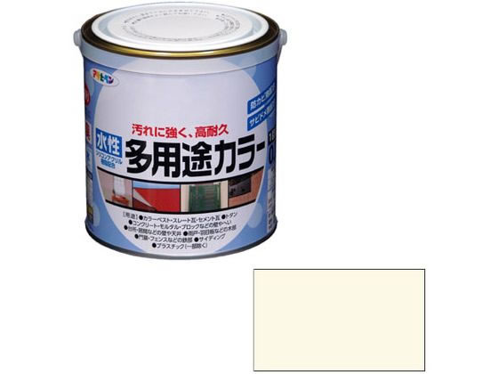 【商品説明】汚れにくく、耐久性が優れた高性能塗料です。強力防カビ剤を配合していますので、長期間カビの発生を防ぎます。サビドメ剤を配合していますので、サビの発生を防ぎます。いやな臭いのしない無臭タイプで、1回塗りで仕上がります。厚塗りしてもタ...