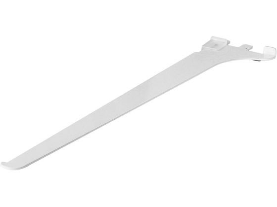 【商品説明】棚板の取り付けに使用してください。【仕様】●カラー：白●サイズ：H75×W18×D300mm●材質：鉄、メラミン塗装【備考】※メーカーの都合により、パッケージ・仕様等は予告なく変更になる場合がございます。【検索用キーワード】和気...