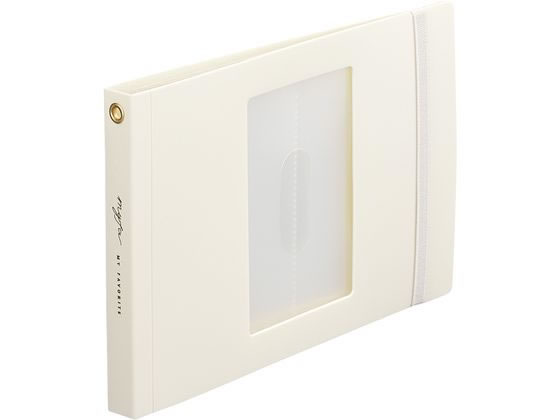 【商品説明】トップインタイプ。両面ポケット。抜け落ち防止のフラップ付き。キーホルダーが付けられるストラップホール。着脱可能なゴムバンド付き。スリーブに入れた状態で収容できる。表紙にはお気に入りの1枚を飾れる窓ポケット付き。収容量に合わせて背...