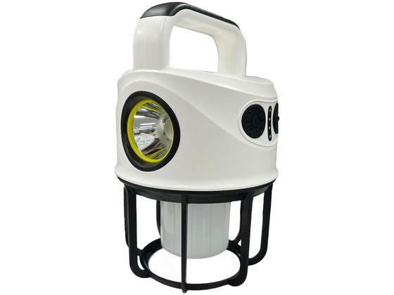 【商品説明】●充電式●懐中電灯ランタン●モバイルバッテリーとして給電、持ち運び●調光可能：長押しで調整【仕様】●電源：リチウムイオン充電池（3．7V）●バッテリー容量：2400mAh●充電時間：約6時間●充電方法：Type−C充電●点灯時間...