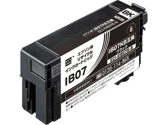 【仕様】●純正型番：IB07KB　●対応機種：PX−M6010F／M6011F／S6010　●色：ブラック　●インク種類：顔料　●耐力インク　●インク残量表示　●グリーン購入法適合　●GPNエコ商品ねっと掲載【備考】※メーカーの都合により、...