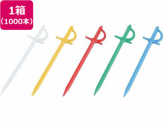 【商品説明】様々なシチュエーションでご使用頂けます。【仕様】●サイズ：全長79mm●材質：プラスチック●生産地：日本●入数：1000本入【備考】※メーカーの都合により、パッケージ・仕様等は予告なく変更になる場合がございます。【検索用キーワー...