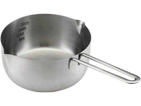 【商品説明】対面側に目盛を付けたので計量しやすい。【仕様】●サイズ：高さ高さ75mm●材質：18−0ステンレス●生産地：燕三条【備考】※メーカーの都合により、パッケージ・仕様等は予告なく変更になる場合がございます。【検索用キーワード】かんだ...