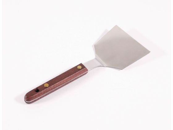 【商品説明】業務用でしっかりとした作り。お手入れのしやすいステンレス製。熱くなりにくい木柄ハンドル。【仕様】●サイズ：幅×全長mm：75×190●材質：18−0ステンレス柄：天然木●生産地：燕三条【備考】※メーカーの都合により、パッケージ・...