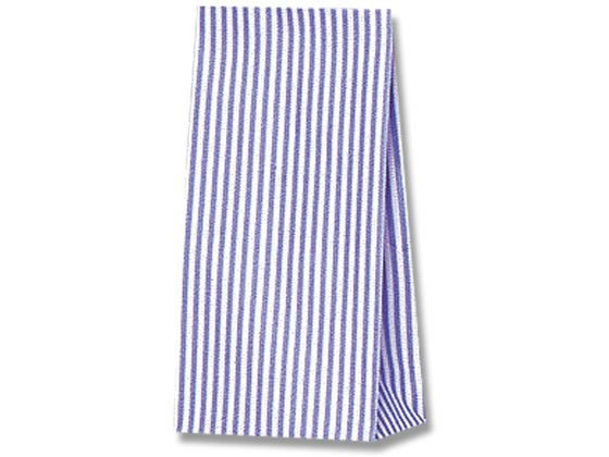【商品説明】飽きのこないブルーのストライプ柄でマチの小さい角底袋です。【仕様】●カラー：モノストライプ　ブルー●サイズ：幅90×マチ50×高175mm●材質：晒クラフト紙60g●入数：100枚【備考】※メーカーの都合により、パッケージ・仕様...