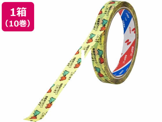 【商品説明】商品購入時の目印になります。セロハン基材なので、手で切れる。テープカッターを使用すると、さらによく切れます。静電気の発生が少なく、紙を紙を吸い上げにくいので、作業性が良いです。【仕様】●テープ幅：15mm●テープ長さ：35m●印...
