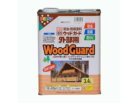 【商品説明】●シロアリ、キクイムシなどに対して長期間強力な防虫効果を発揮します。●腐れ、カビなどに対して長期間強力な防腐・防カビ効果を発揮します。●耐水性、耐光性に優れた着色顔料の配合により、長期間鮮明な色を保ちます。●木部に深く浸透し、内...