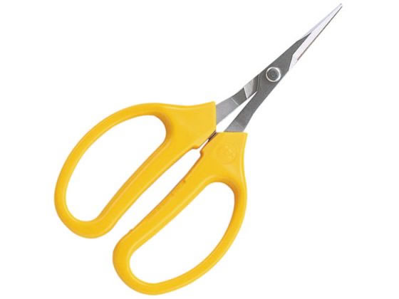 【商品説明】●曲刃・シャープな刃先が、ぶどうや果実の収穫に抜群。　●ぶどうや果実の採ステンレス鋼。　●使いやすいシャープな刃先。【仕様】●全長：155mm　●刃長：30mm　●重量：45g　●材質：刃・ステンレス鋼／ハンドル・ソフトグリップ...