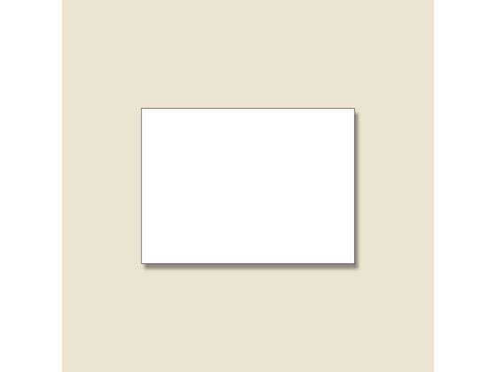 【商品説明】汎用性の高い白無地のカードです。【仕様】●カラー：白●サイズ：95×130mm●材質：ケント紙●入数：1束／50枚【備考】※メーカーの都合により、パッケージ・仕様等は予告なく変更になる場合がございます。【検索用キーワード】シモジ...