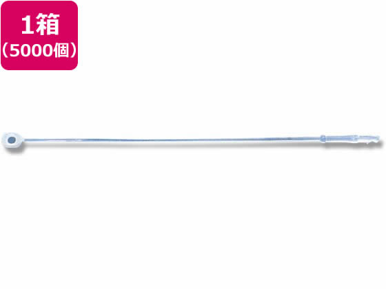【商品説明】パチッと差し込むだけのワンタッチ操作。取り付け後は完全ロック。【仕様】●サイズ：80mm●材質：ポリプロピレン●入数：5000本入り【備考】※メーカーの都合により、パッケージ・仕様等は予告なく変更になる場合がございます。【検索用...