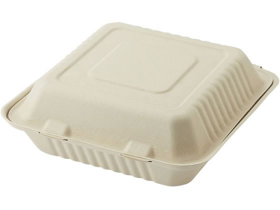 【商品説明】発芽しやすく成長が早い竹を原料とし、埋めると土に還る生分解性のある環境配慮型のペーパーウェアです。本体と蓋が一体式のフードパックタイプ、3つの仕切り付きです。ベージュに近いナチュラルな色味・風合いを持ち、テイクアウト・フードデリ...