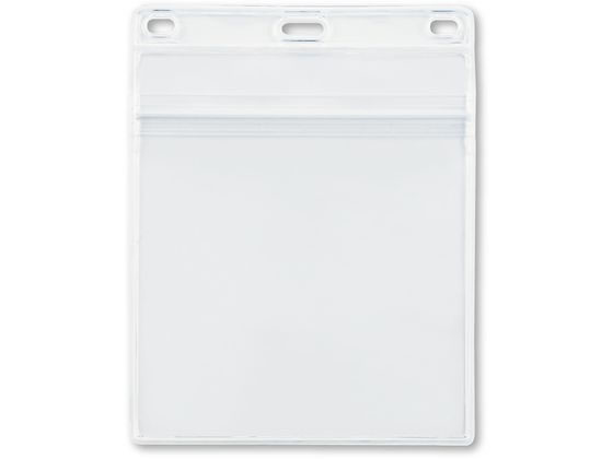 【商品説明】チャック式で水やホコリが入りません。　裏面にチャックが付いており、中紙の　落下を防止し、水やホコリからも保護　します。【仕様】●ソフトタイプ・イベント用サイズ●ケース外寸：W110×H140mm●中紙寸法：W100×H115mm...