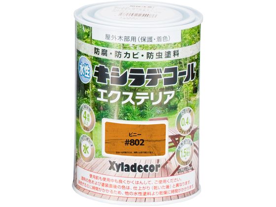 【商品説明】●木材保護塗料のトップブランド「キシラデコール」の水性タイプ●木材の内部に浸透し、内部から防腐・防カビ・防虫効果を発揮します。●水性だから臭いが少なく作業性抜群。用具の後始末も水でできるから取り扱いが簡単です。●油性キシラデコー...