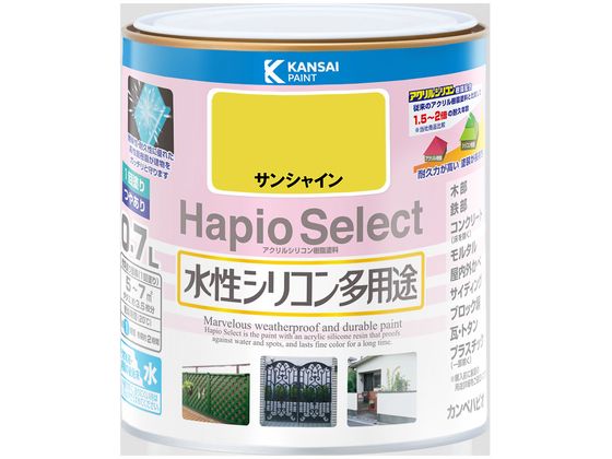 【商品説明】●高耐久アクリル・シリコン樹脂配合だから紫外線・排ガス・雪・酸性雨など外敵から建物を守り、長期間風合い・ツヤを保ちます。●臭いが少なく、乾燥も速く、使いやすい水性タイプ。※乾くと雨や水で流れ落ちる事はありません。●防カビ剤配合だ...