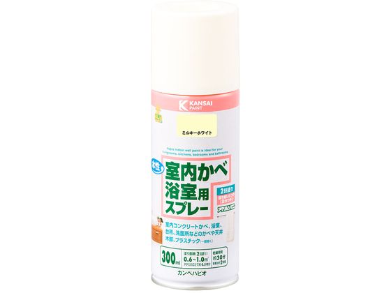 【商品説明】●浴室や洗面所などの室内コンクリート壁の天井や隅の入り組んだ所、刷毛などで塗りにくい所が手軽に塗れるスプレータイプ。●防カビ剤配合だから長期間カビの発生を防ぎます。【用途】コンクリート・モルタル壁、板壁、和室壁、石膏ボード【塗れ...