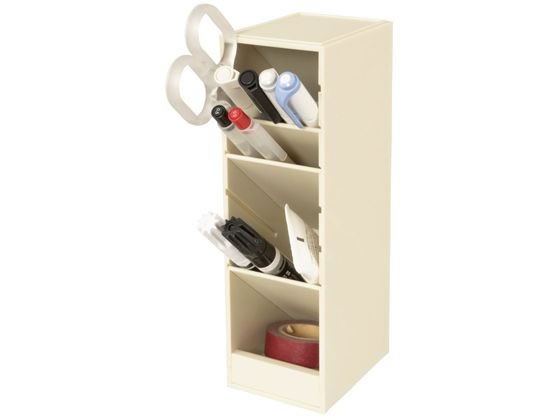 【商品説明】仕切り板ははめ込み式のため、収納サイズに合わせて、仕切り幅を5段階より調整可能です。マグネット付きで、袖机やホワイトボードなどにも取り付け可能です。机上のスペースに合わせて置き方を選べるフレキシブルなスタンドで、縦置き、横置き両...