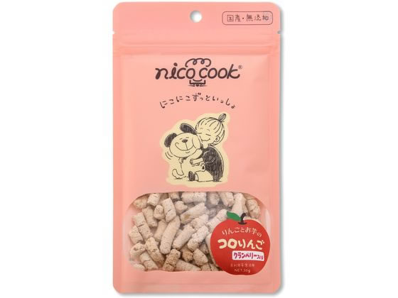 【商品説明】ふじりんご果肉にさつまいも、果肉入り無添加クランベリージュースを混ぜこみ焼き上げた自然派トリーツ。【仕様】●内容量：50g●原産国：日本【備考】※メーカーの都合により、パッケージ・仕様等は予告なく変更になる場合がございます。【検...