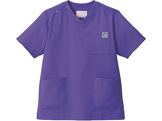 【商品説明】前屈みの動作でも胸元がのぞかず、程よいゆとりが安心のVネック。軽さとサラリとした風合いに加え、程よいストレッチで動きやすく、シワになりにくいイージーケア素材。制菌・制電・ストレッチが付与された機能素材。本商品は、CO2削減＋子ど...