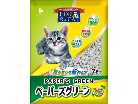 【商品説明】濡れた部分がグリーン色に変わり、すばやく固まるのでお掃除が簡単です【仕様】●材質：再生パルプ、植物性粘着剤、染料、香料●内容量：6．5L【備考】※メーカーの都合により、パッケージ・仕様等は予告なく変更になる場合がございます。【検...