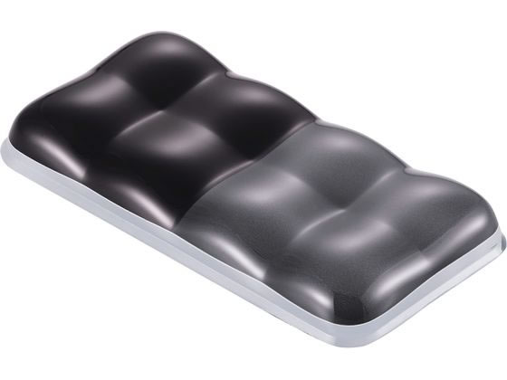 【商品説明】●程よい弾力のゲルが優しく手首をサポートするリストレストショートです。　●マウスやテンキーの操作をより快適に行えるショートサイズです。　●TPU素材で透明感のあるツートンカラーがインテリアのアクセントになります。　●手洗い可能で...