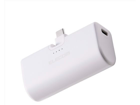 【商品説明】●AndroidやUSB　Type−C（TM）ポート搭載のiPhoneなどのスマートフォン・タブレットに、一体型コネクターを直接挿して充電できるモバイルバッテリーです。●手のひらに収まるコンパクトサイズ。バッグのポケットやスマホ...