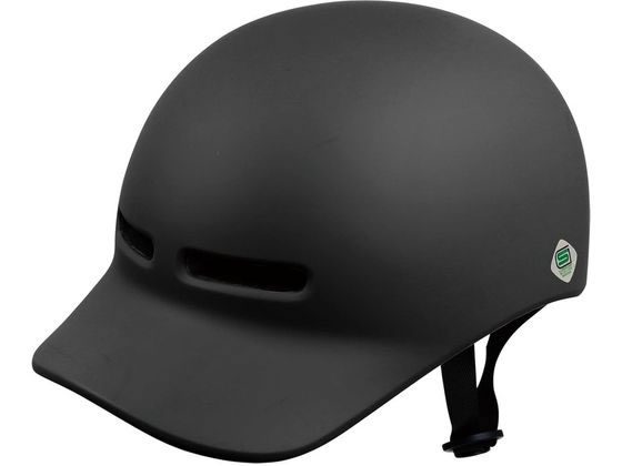 【商品説明】カッコイイだけじゃない、SG認証取得ヘルメット。自転車・スケートボードなどに！落ち着いたマットカラー！【仕様】●カラー：ブラック●商品本体サイズ：幅21×奥行30×高さ15cm●商品重量：300g●材質：PCシェル、高密度EPS...