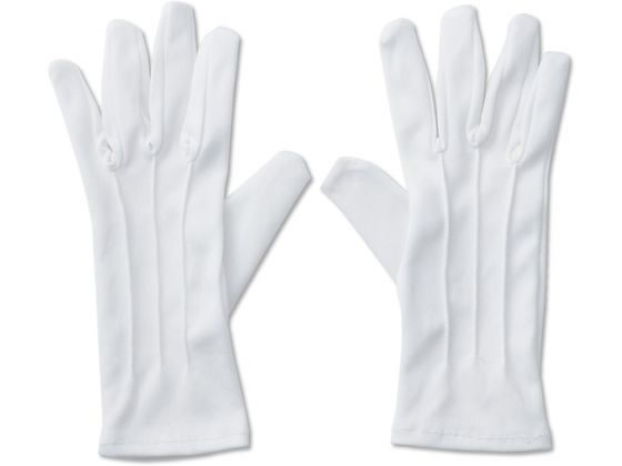【商品説明】応援団・吹奏楽・式典など、フォーマルな場面にぴったりな白手袋です。清潔感のある白に3本ライン入りで指先までスッキリ見え、動きにメリハリが出ます。運動会、発表会、イベントなど幅広いシーンで使えます。幼児向けサイズです。●注意：お使...