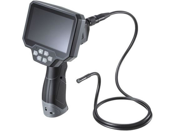 【商品説明】床下や狭い空間を撮影できる工業用内視鏡です。5インチLCD搭載で細部まで鮮明に確認でき、1280×720の高解像度カメラで動画も綺麗に撮影できます。直径8mmのカメラと先端LEDで暗所も明るく撮影でき、MicroSD録画対応です...