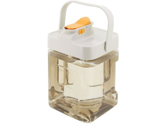 【商品説明】縦置き・横置きOKのドリンクサーバー。【仕様】●カラー：ベージュ●商品本体サイズ：幅13．6×奥行13．5×高さ25．5cm●商品重量：280g●材質：AC樹脂●ロックでレバーを固定できる●梱包形態：化粧箱【備考】※メーカーの都...