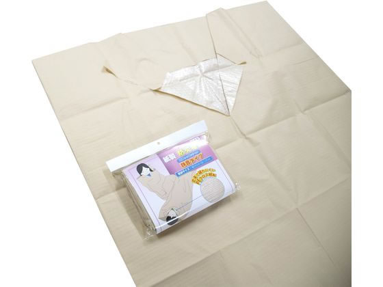 【商品説明】●キャッチコピー：帰宅困難時の備えとしてオフィスにも、社内にも、自宅にも！●商品説明：耳障りな音が少ない静穏タイプの紙製防災寝袋。丈夫で破れにくいPEクロス紙製●注意：−【仕様】●商品サイズ：960×1950mm●セット内容：本...