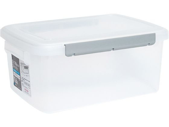 【商品説明】●密閉性を高め、湿気を防ぐパッキン付き。●簡単開閉のアップロック式。本体目盛付です。●持ち運び、取り出しがしやすいハンドル付。●同一サイズでの積み重ね可能です。●Ag抗菌仕様。【仕様】●サイズ：幅276×奥行383×高さ171m...